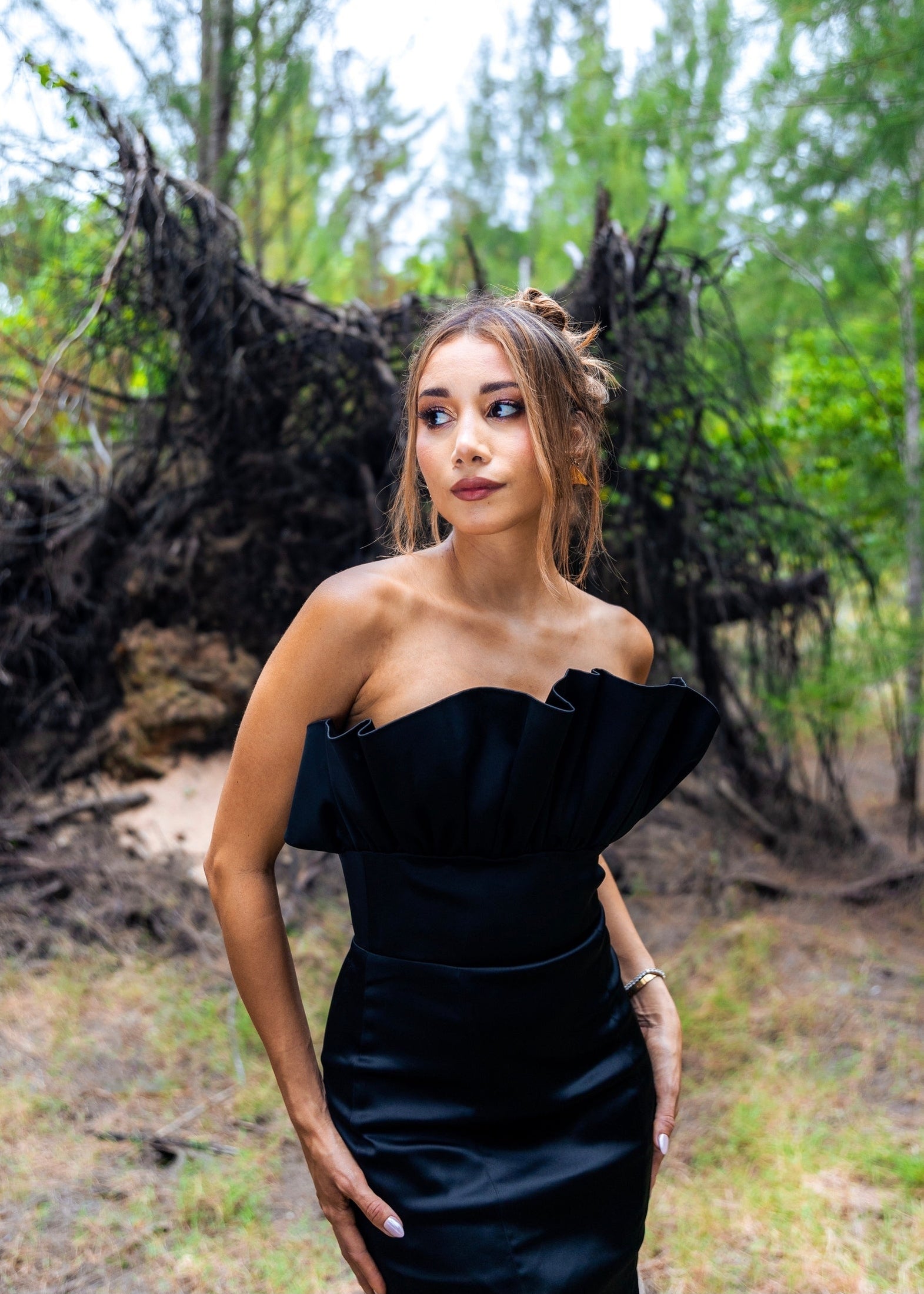 Noah Satin Gown – Never Overdressed